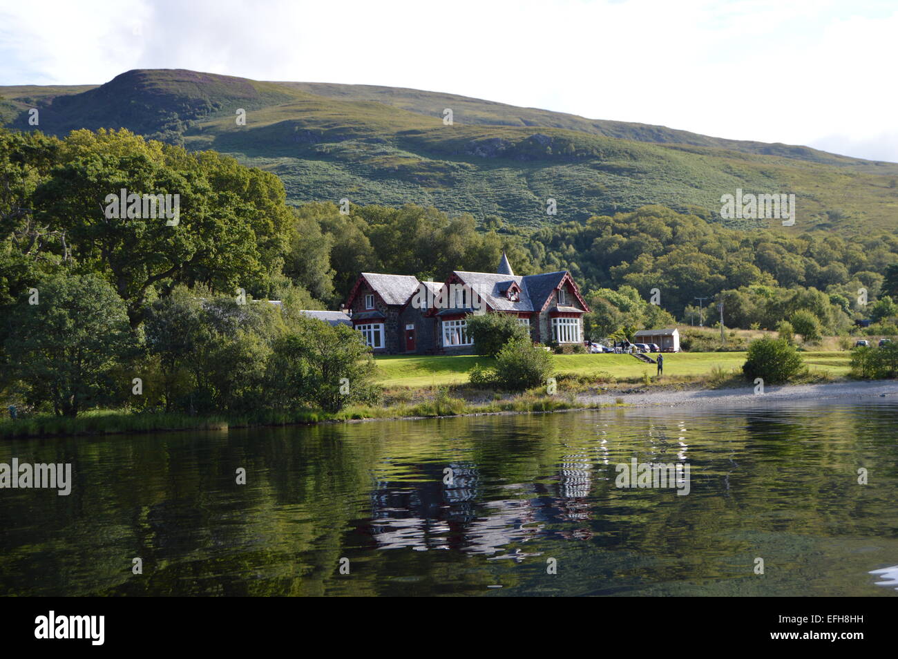 Rowardennan Lodge Youth Hostel, Scotland Stock Photo - Alamy