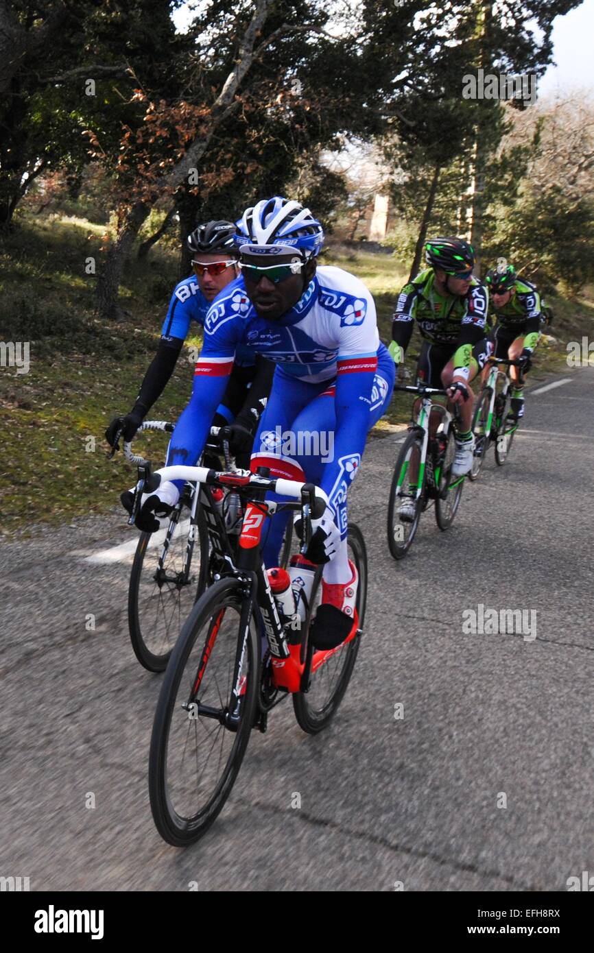 Kevin Reza - FDJ - 01.02.2015 - Grand Prix La Marseillaise -.Photo ...