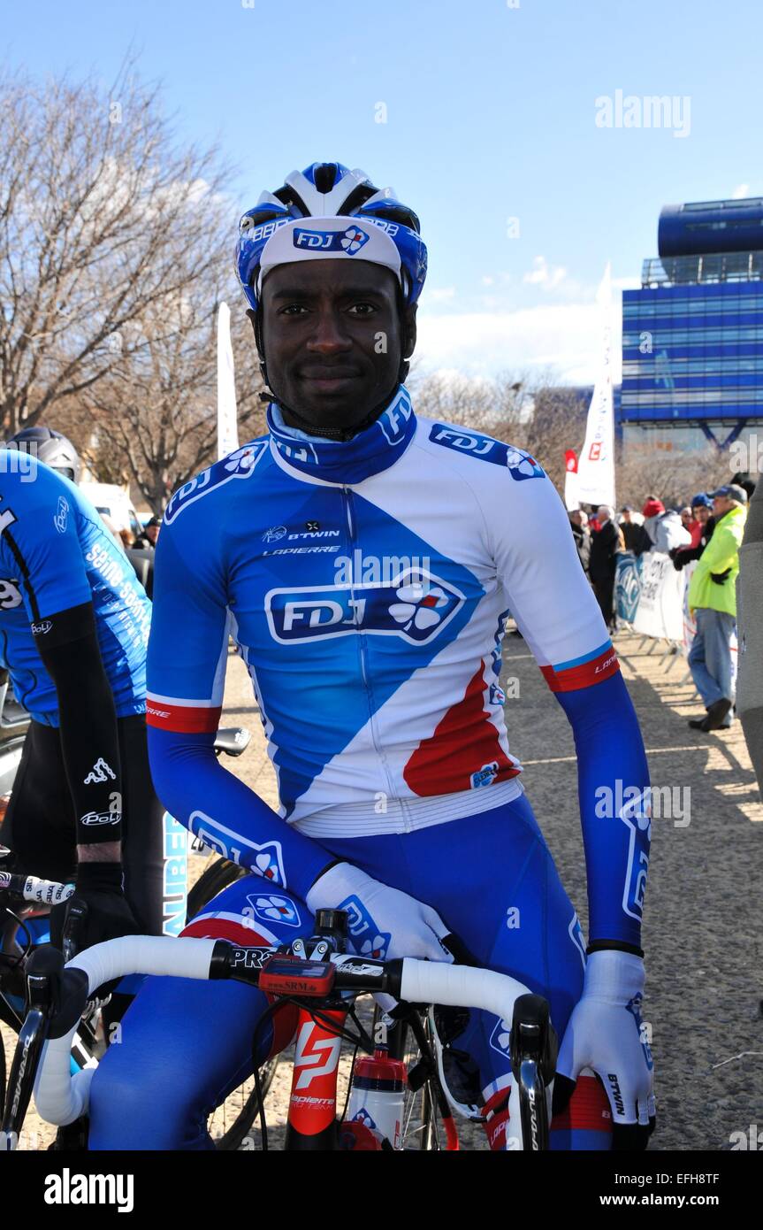 Kevin Reza - FDJ - 01.02.2015 - Grand Prix La Marseillaise -.Photo ...