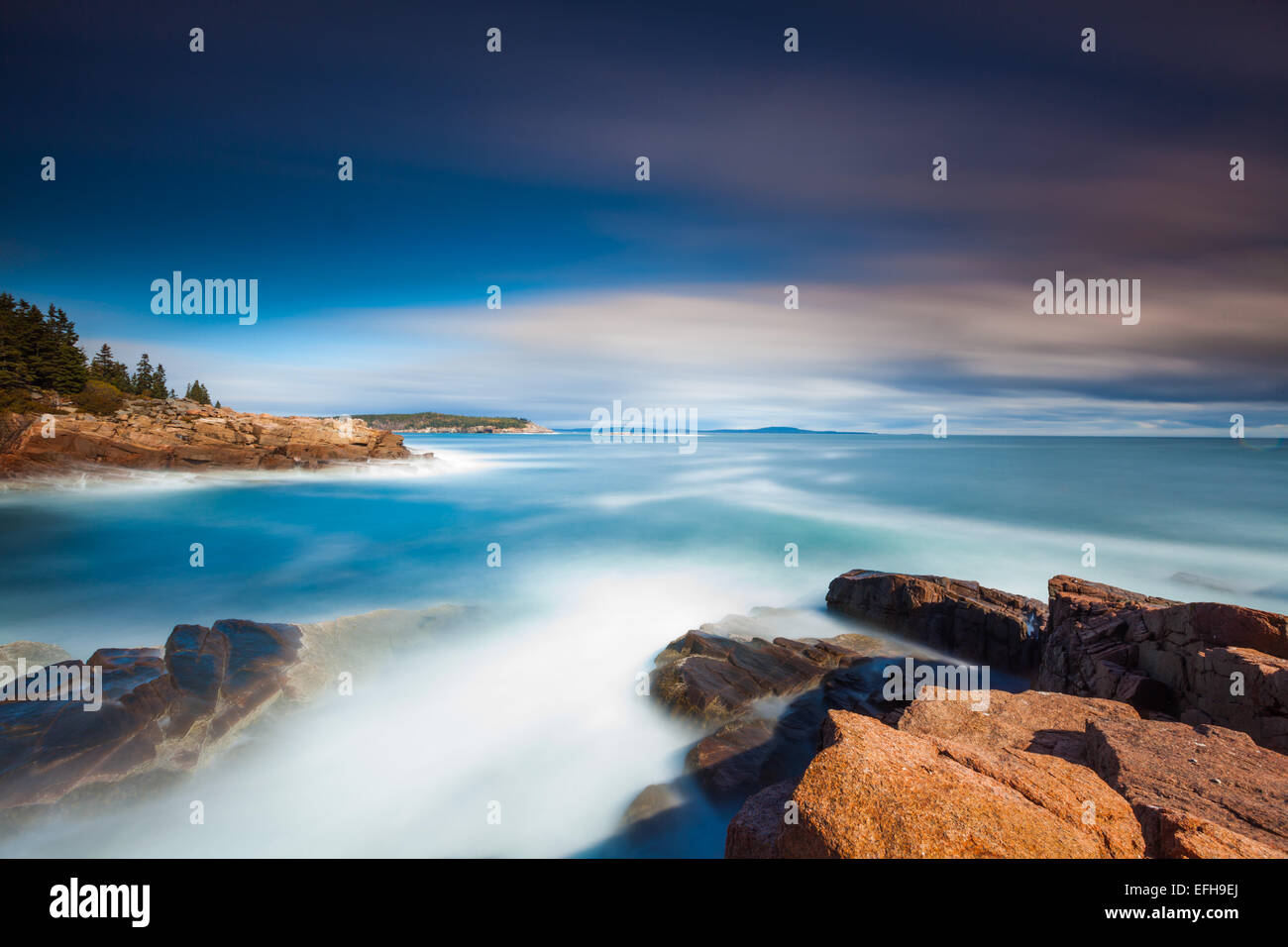 Monument Cove, Acadia National Park, Maine, USA Stock Photo - Alamy