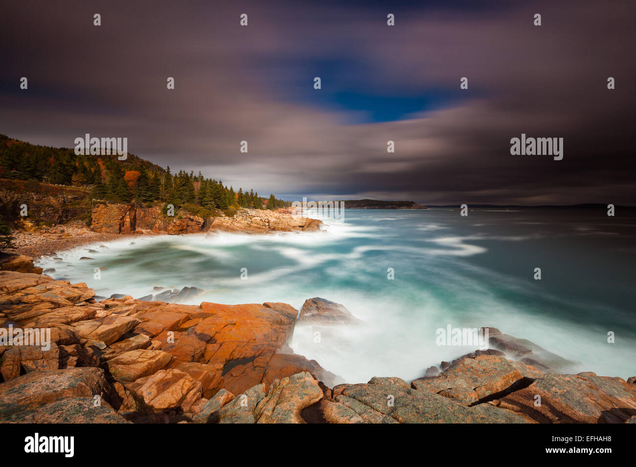Monument Cove, Acadia National Park, Maine, USA Stock Photo - Alamy