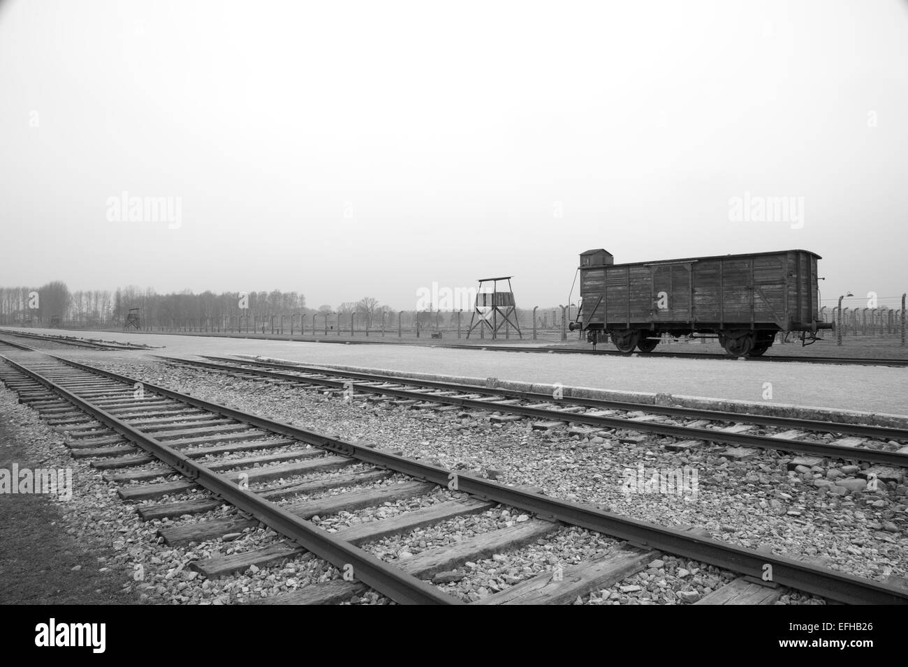 Auschwitz ll Birkenau Concentration Camp, Brzezinka, Poland, Europe ...