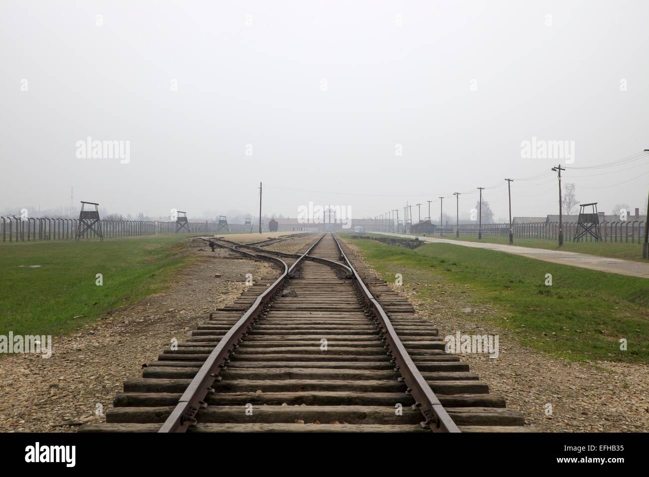 Auschwitz ll Birkenau Concentration Camp, Brzezinka, Poland, Europe ...