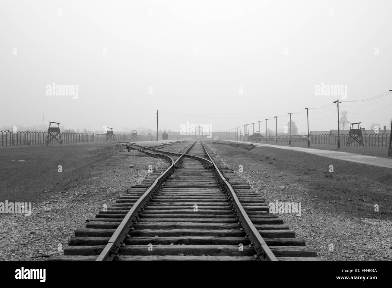Auschwitz ll Birkenau Concentration Camp, Brzezinka, Poland, Europe ...