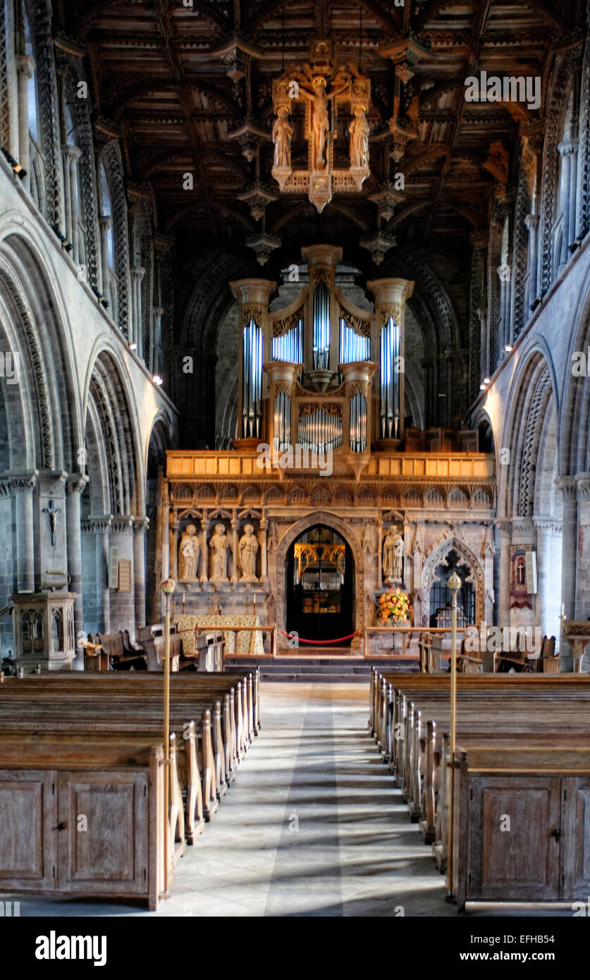 St davids cathedral shrine hi-res stock photography and images - Alamy
