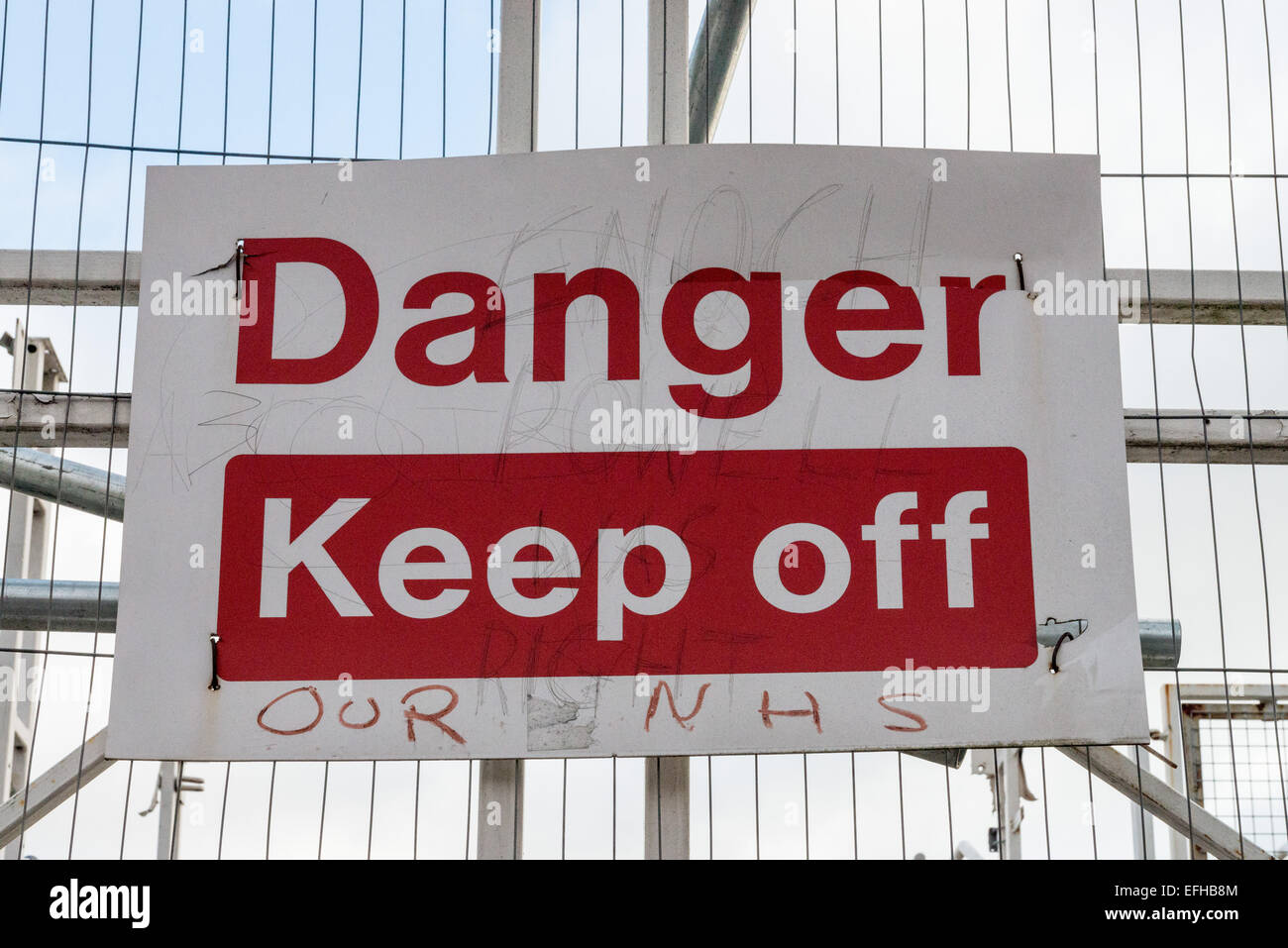 Anti immigration writing hi-res stock photography and images - Alamy