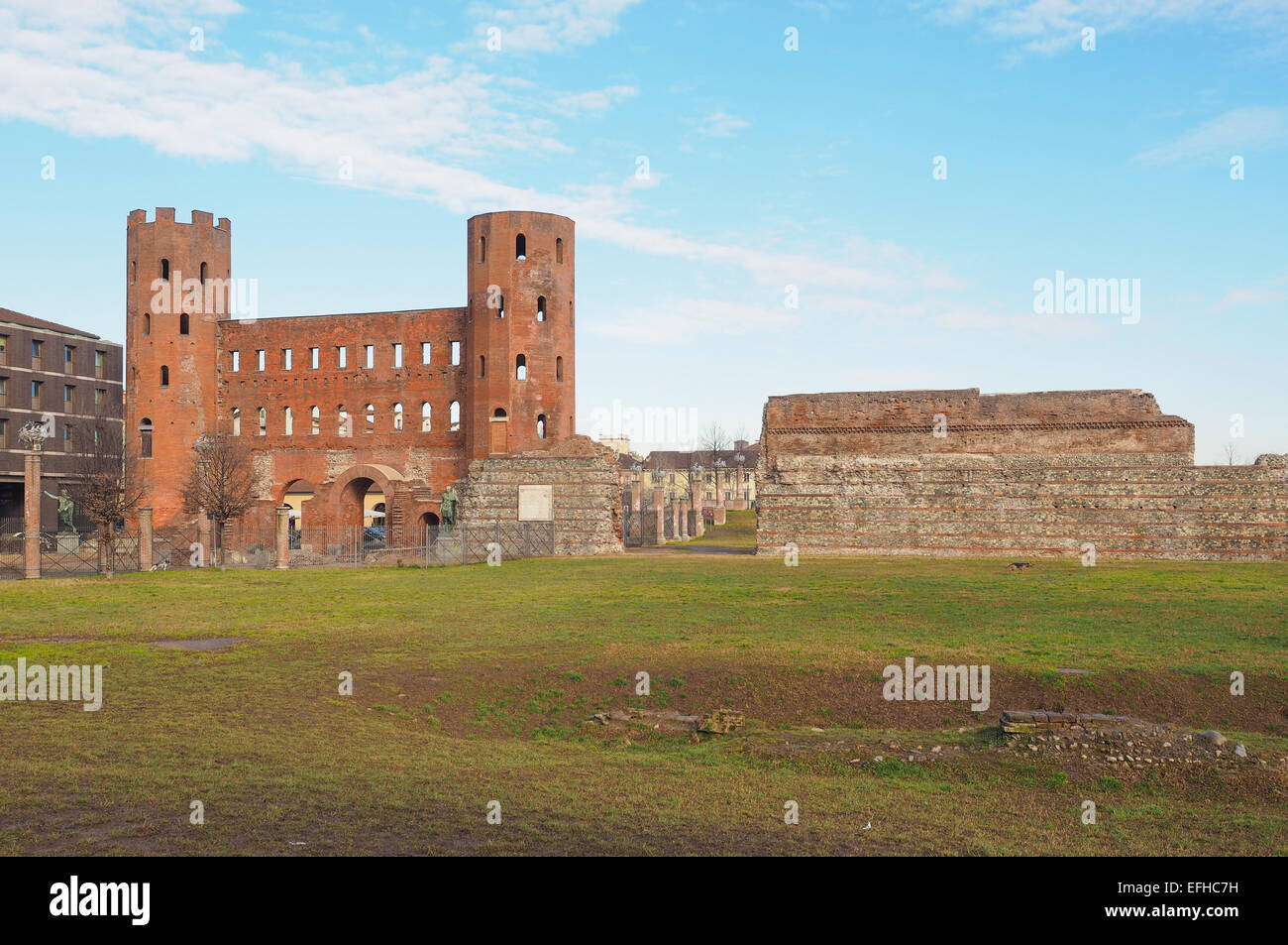 Porte palatine ancient roman gates hi-res stock photography and images ...