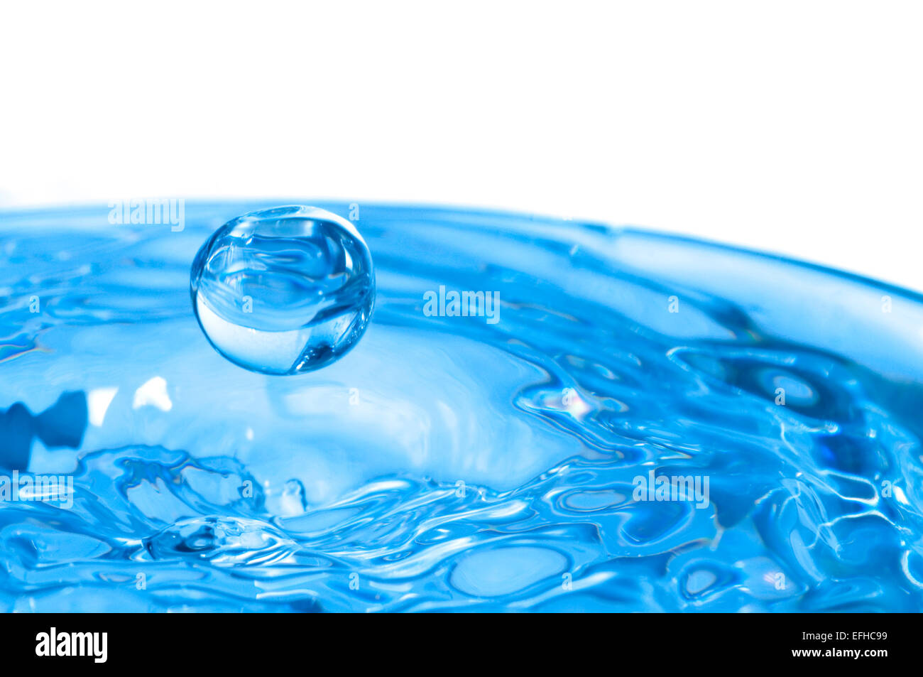 Water ripple , Water drop Stock Photo - Alamy