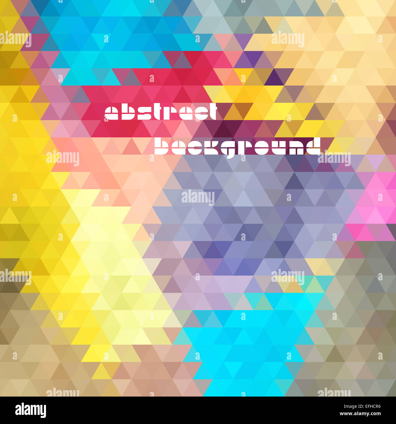abstract colorful a background of triangular elements Stock Photo - Alamy