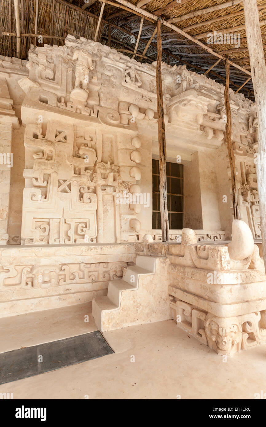Carved decoration around the Tomb Entrance. Complex carvings surround ...