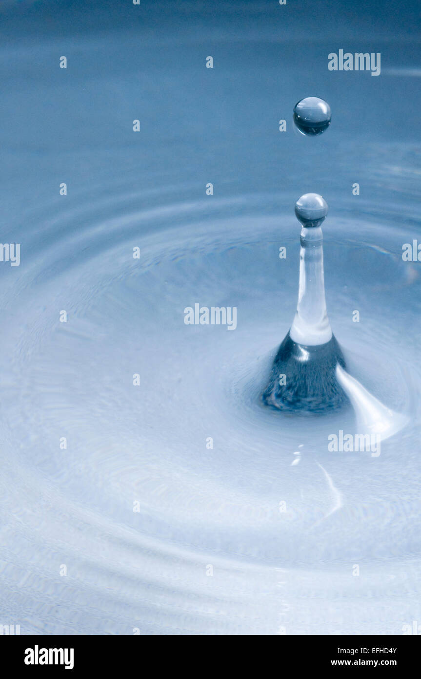 Water ripple , Water drop Stock Photo - Alamy