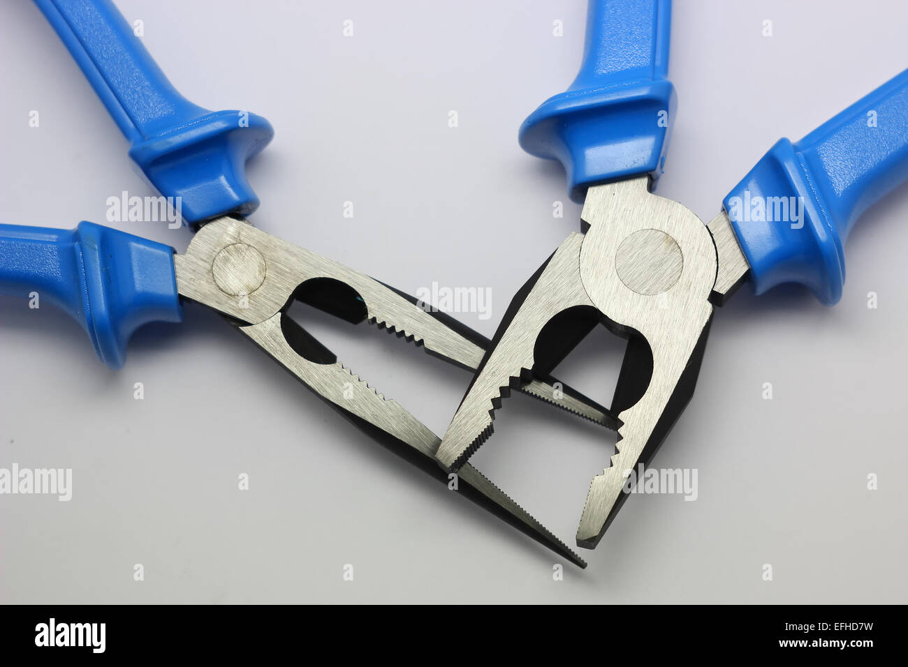 Blue pliers hi-res stock photography and images - Alamy