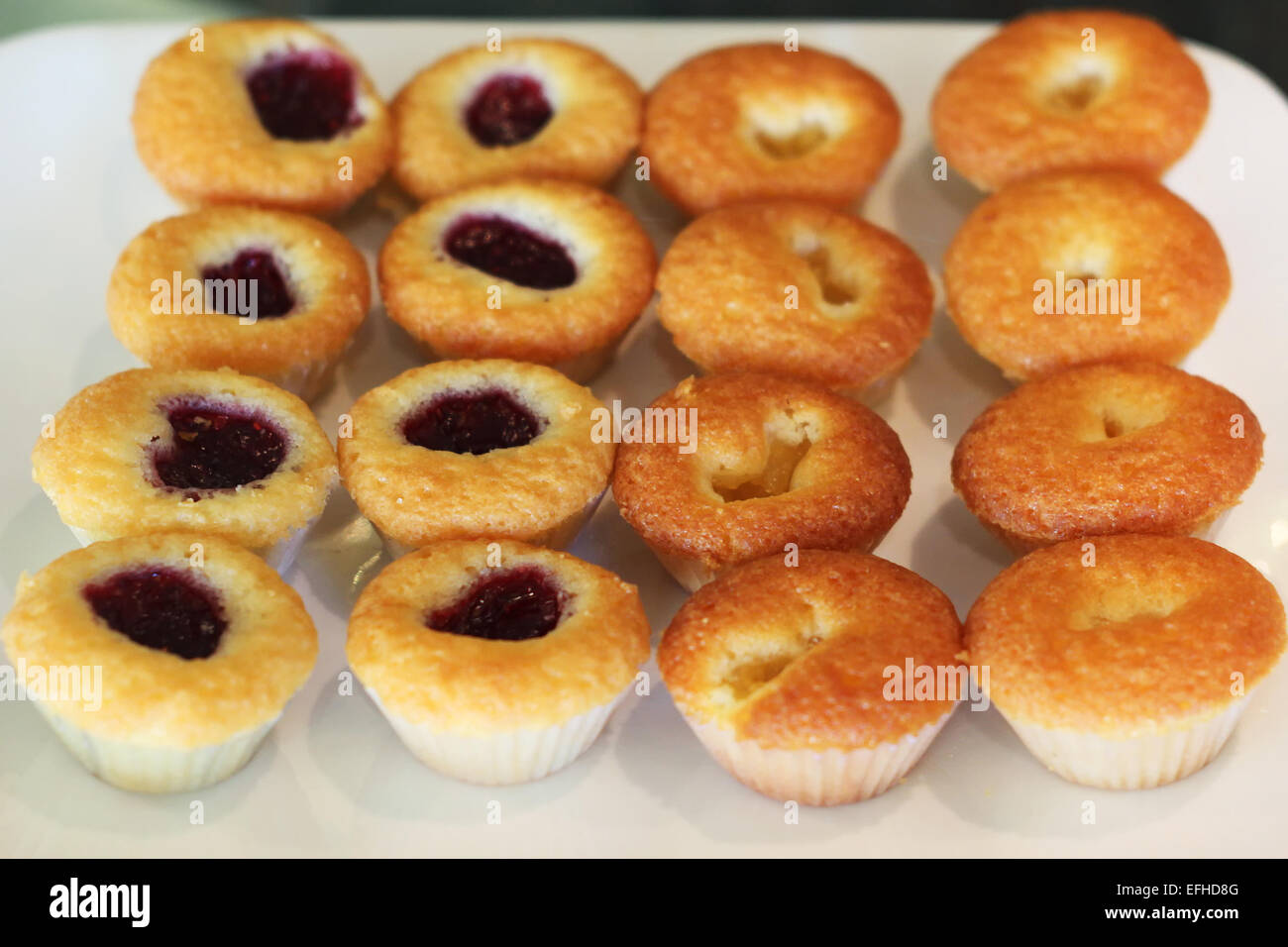 muffin dessert on buffet line Stock Photo - Alamy