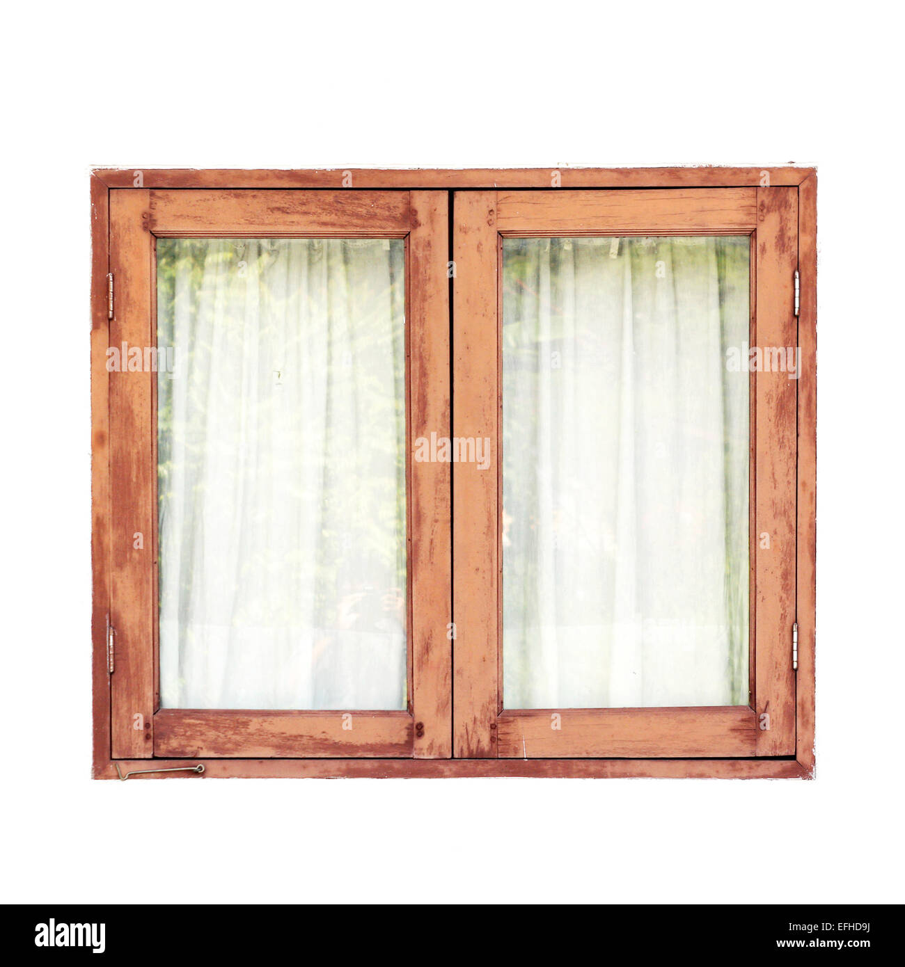 Wooden old frame house Cut Out Stock Images & Pictures - Alamy