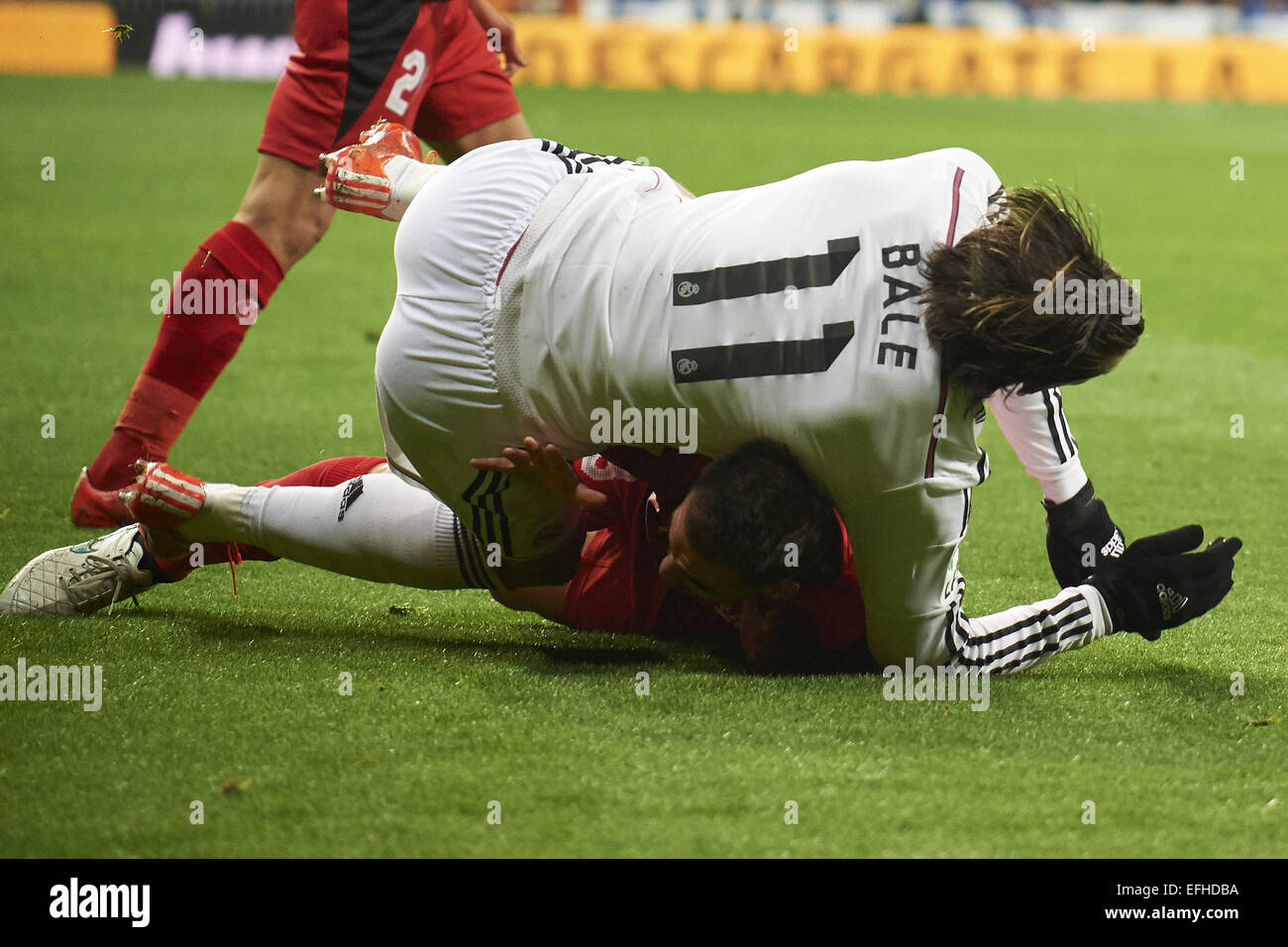 Madrid, Spain. 4th Feb, 2015. Gareth Bale during Real Madrid v Sevila ...