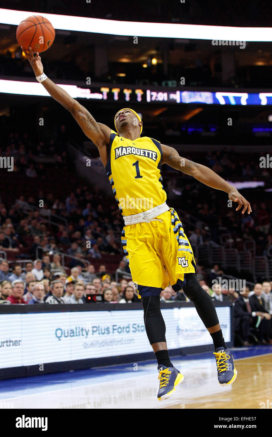 Marquette golden eagles guard duane wilson 1 hi-res stock photography ...