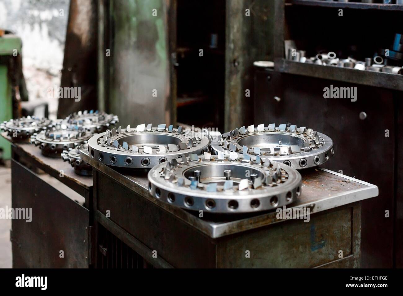 Industrial machine in the factory Stock Photo - Alamy