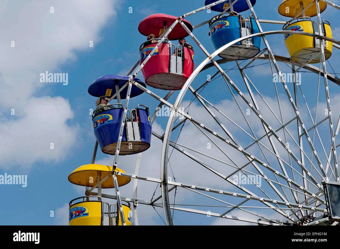 Ferris Wheel in Daytime Stock Photo - Alamy