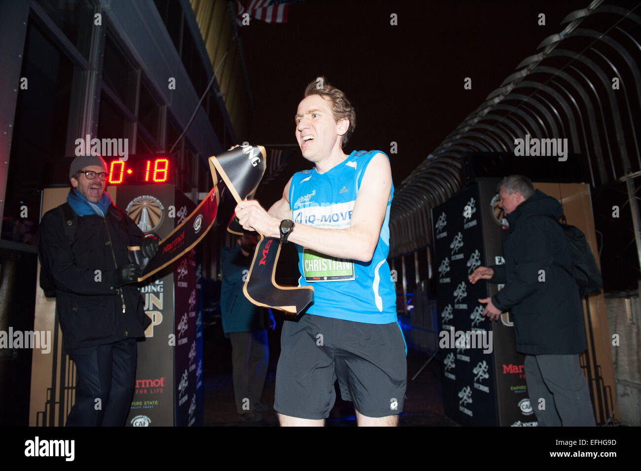 Manhattan, New York, USA. 4th Feb, 2015. Elite men's division winner ...