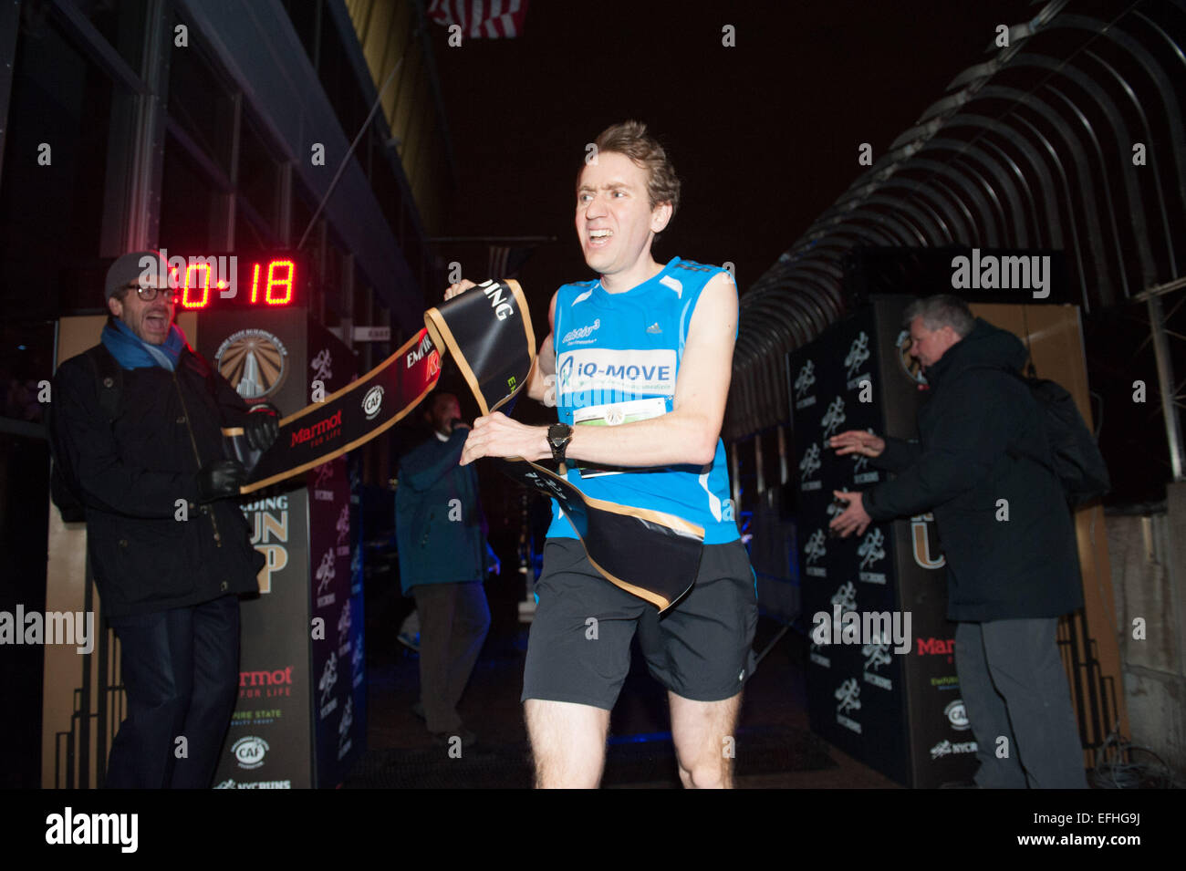 Manhattan, New York, USA. 4th Feb, 2015. Elite men's division winner ...