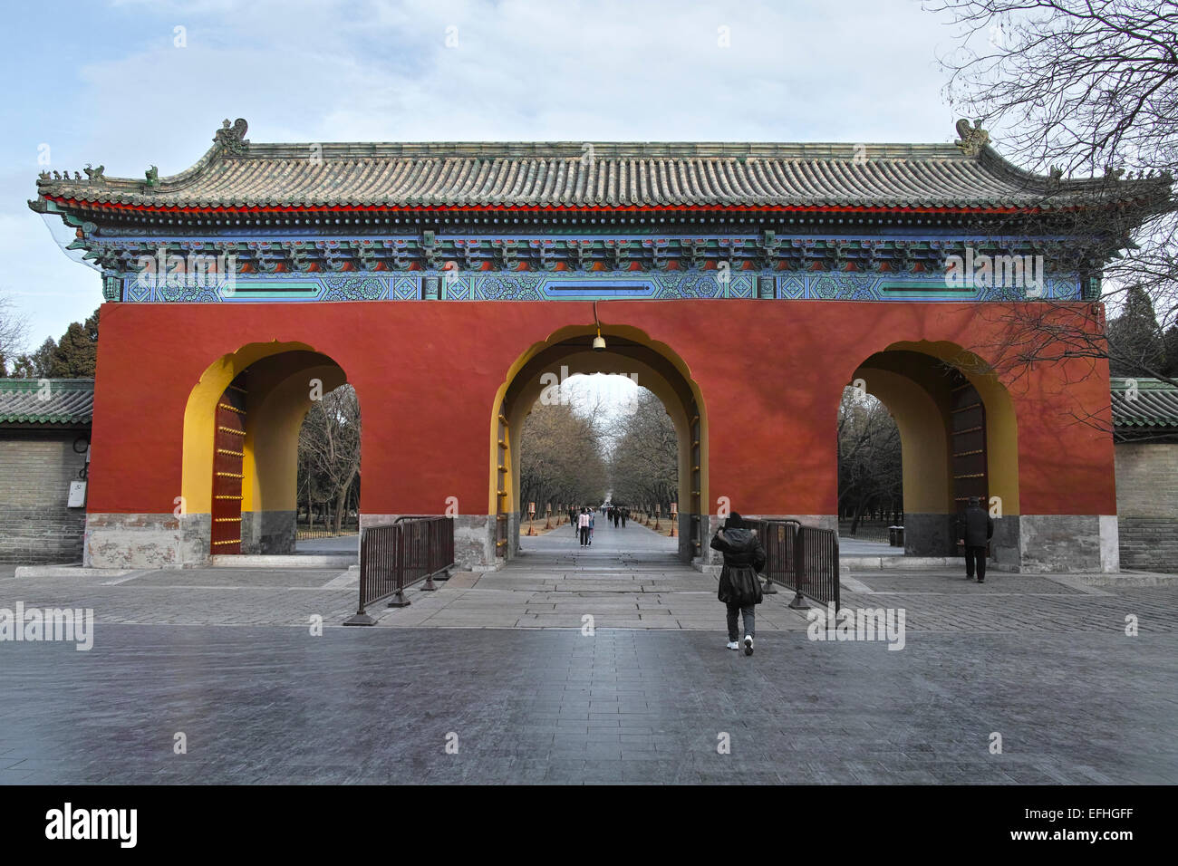 Traditional buildings in Temple of Heaven, Beijing Stock Photo - Alamy