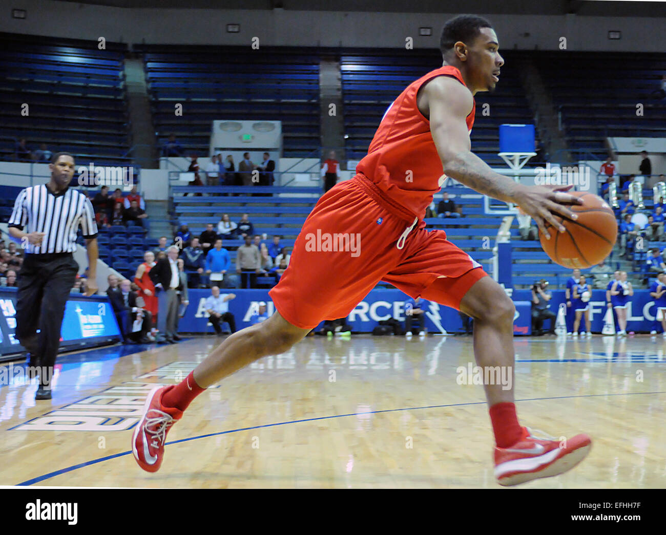 Colorado Springs, Colorado, USA. 4th Feb, 2015. New Mexico guard ...