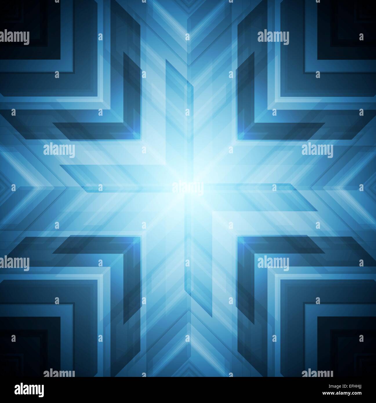 Abstract blue technology background. Vector design Stock Photo - Alamy