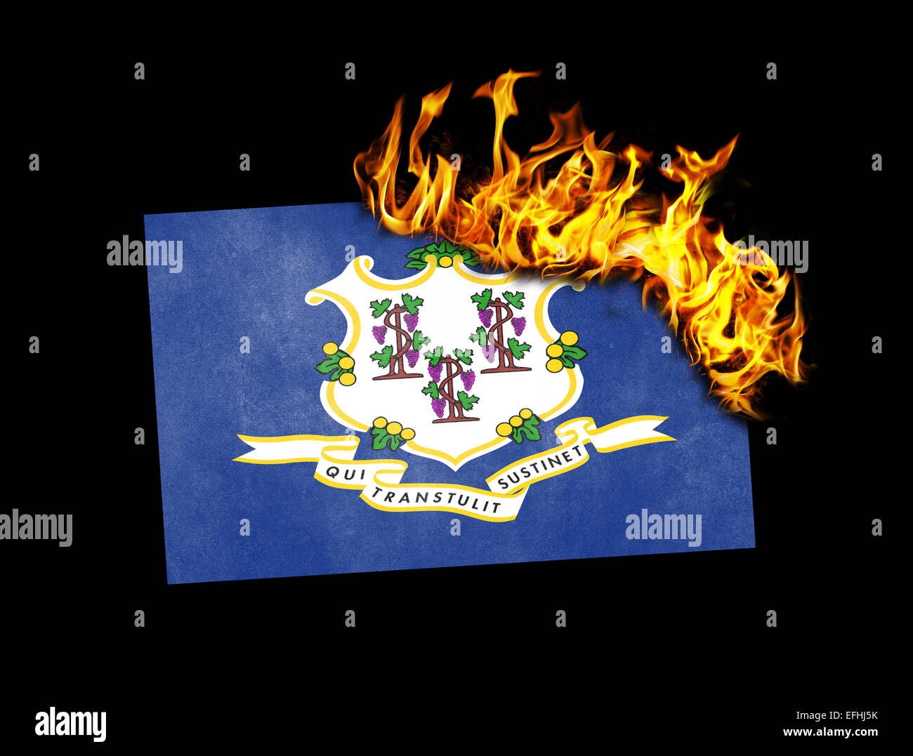 Burn us flag night hi-res stock photography and images - Alamy