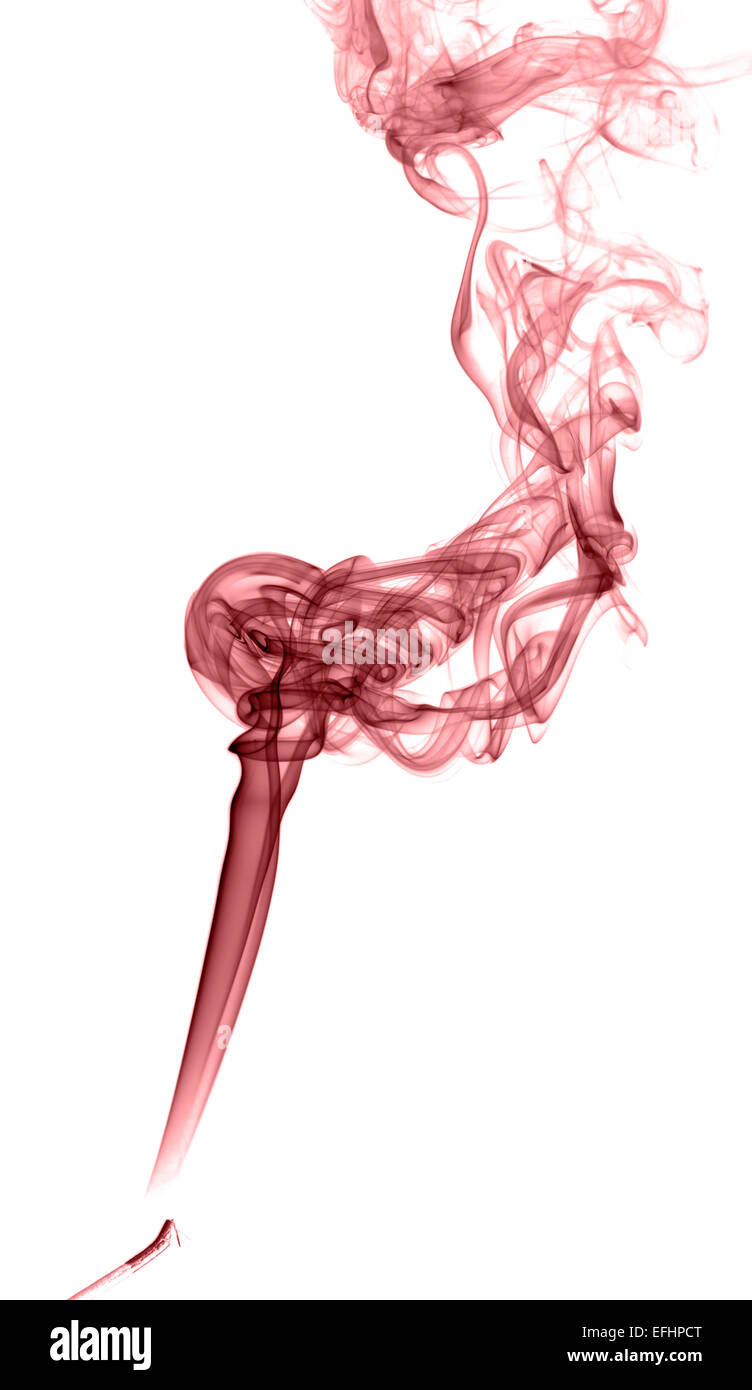 Abstract colored smoke on a light background Stock Photo - Alamy