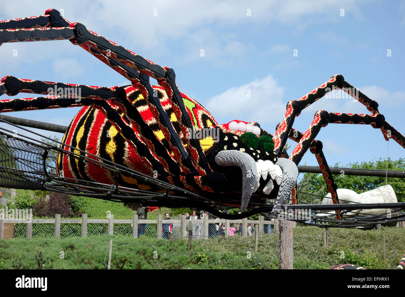 Spider model at Legoland Windsor, Legoland Windsor Resort, Berkshire ...