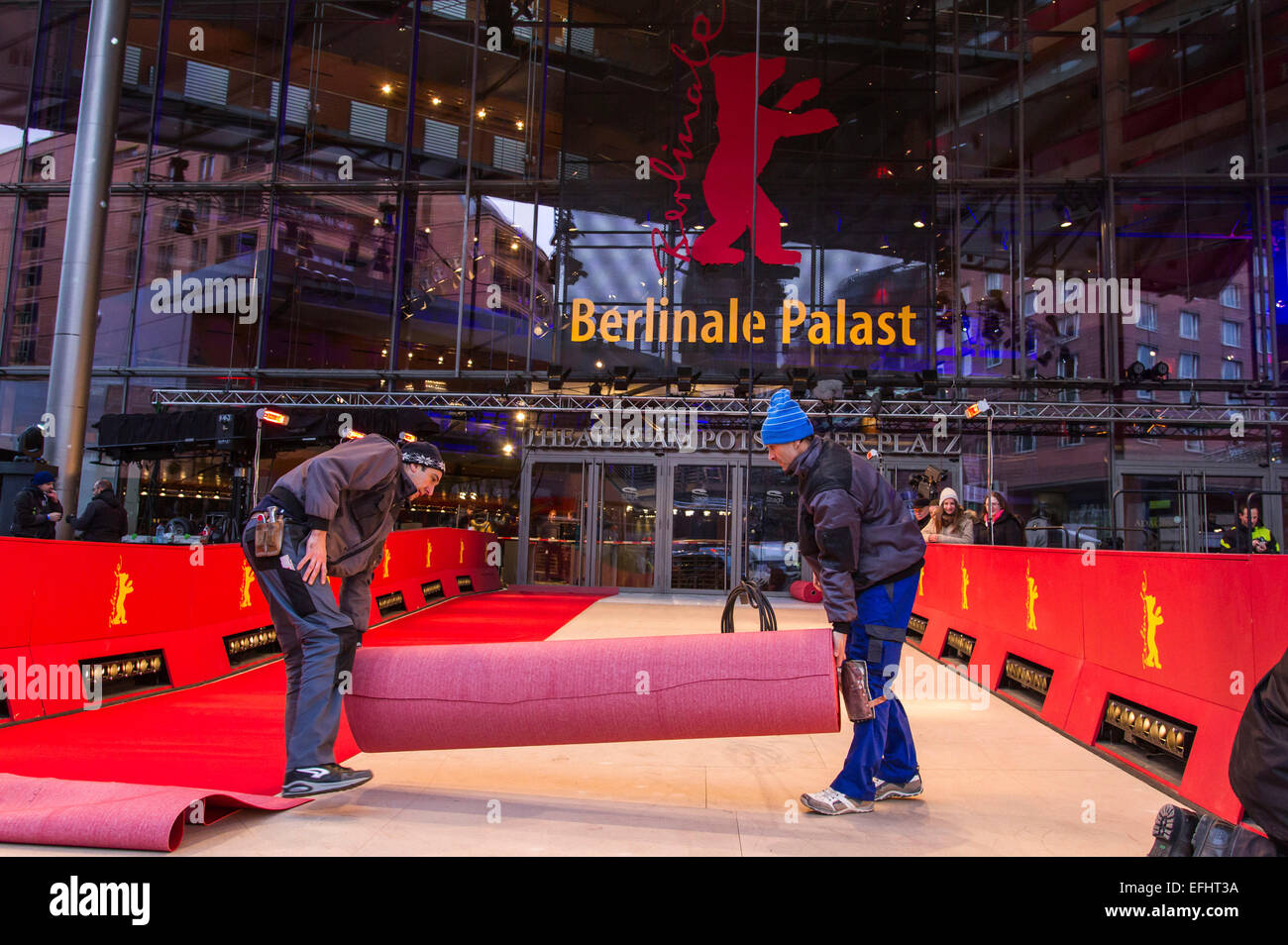 Berlin, Germany. 4th Feb, 2015. The Red Carpet at the 65th Berlin ...