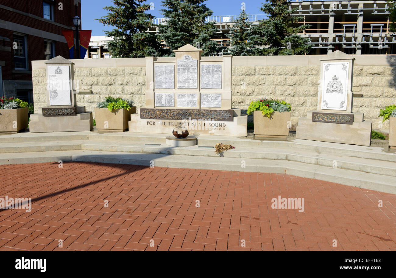 Memorial to Police who died on duty, Royal Canadian Mounted Police ...