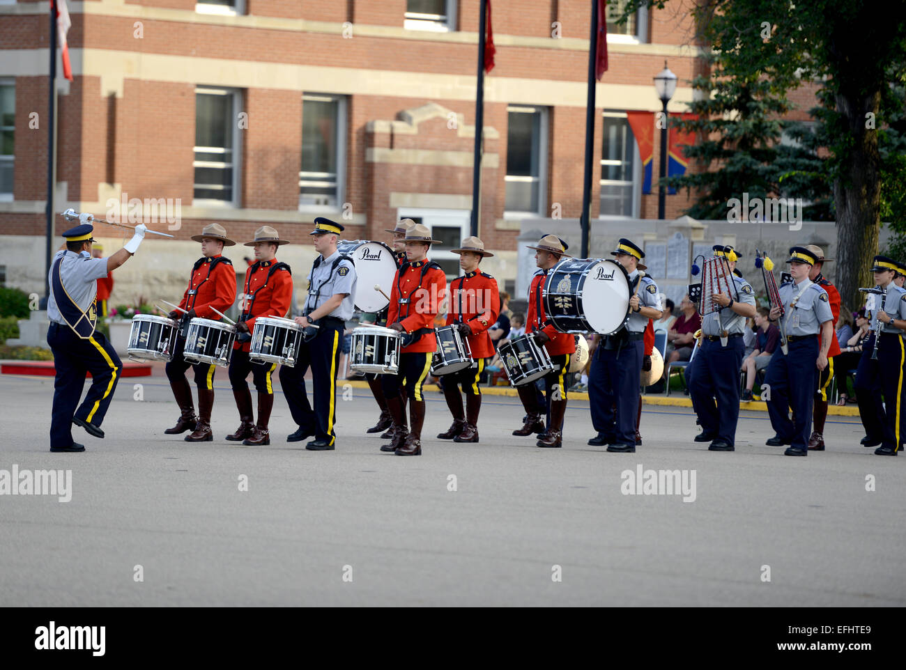 Marching band, Royal Canadian Mounted Police Depot, RCMP training ...