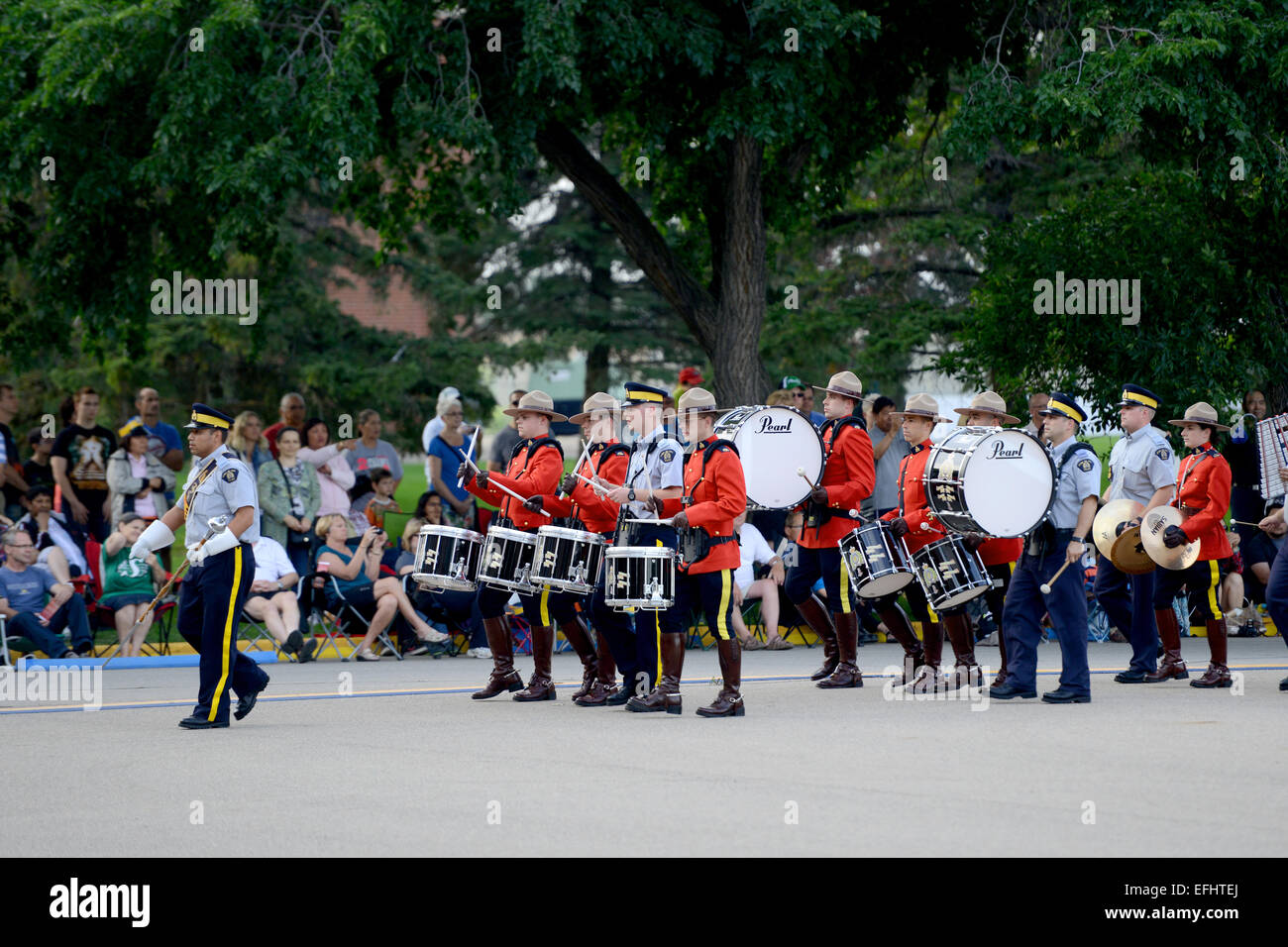 Marching band, Royal Canadian Mounted Police Depot, RCMP training ...