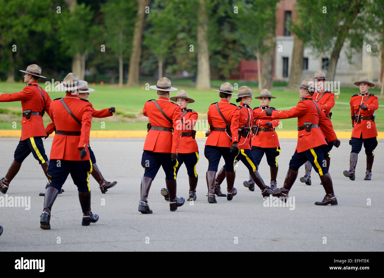 Royal Canadian Mounted Police Depot, RCMP training academy in Regina ...