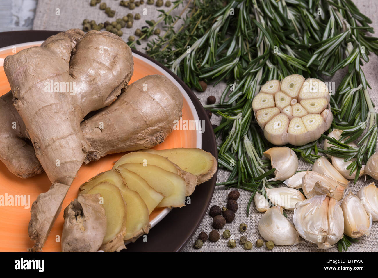 spieces for health Stock Photo - Alamy