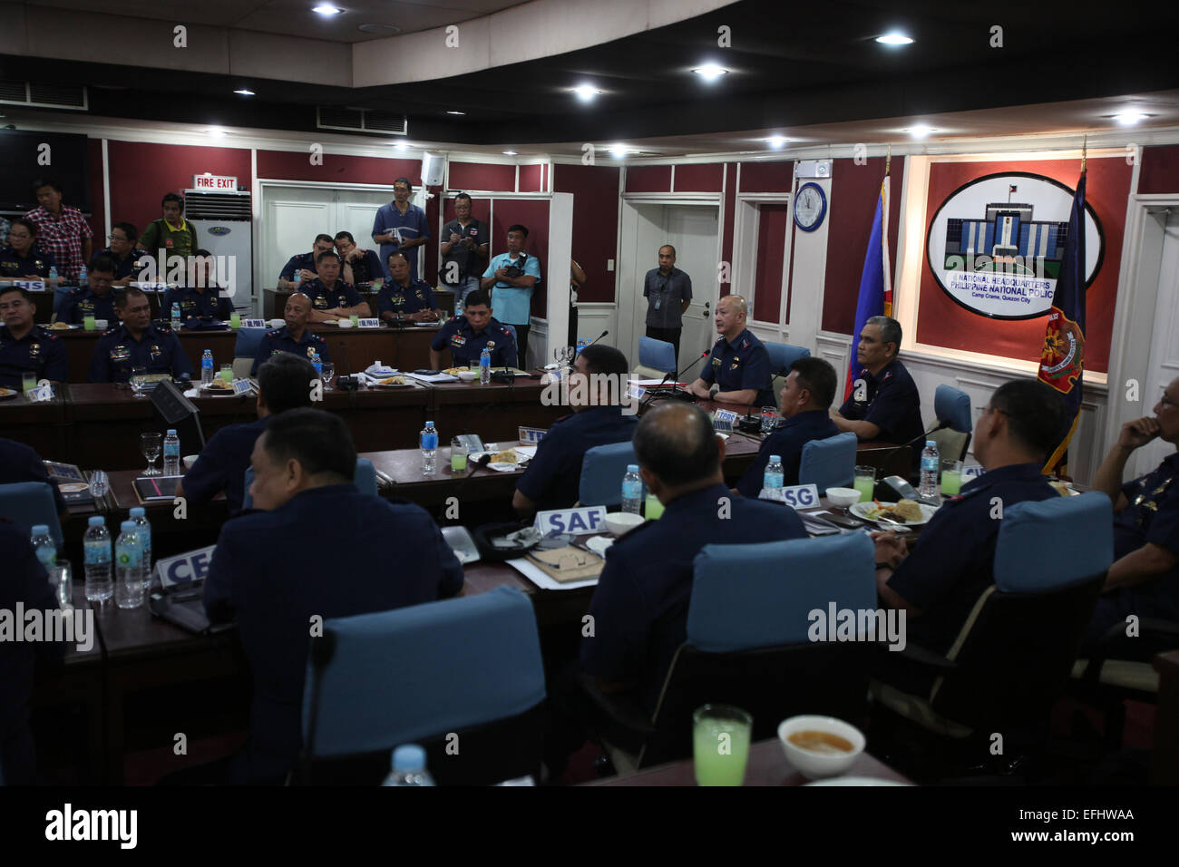 Philippine national police pnp officers hi-res stock photography and ...