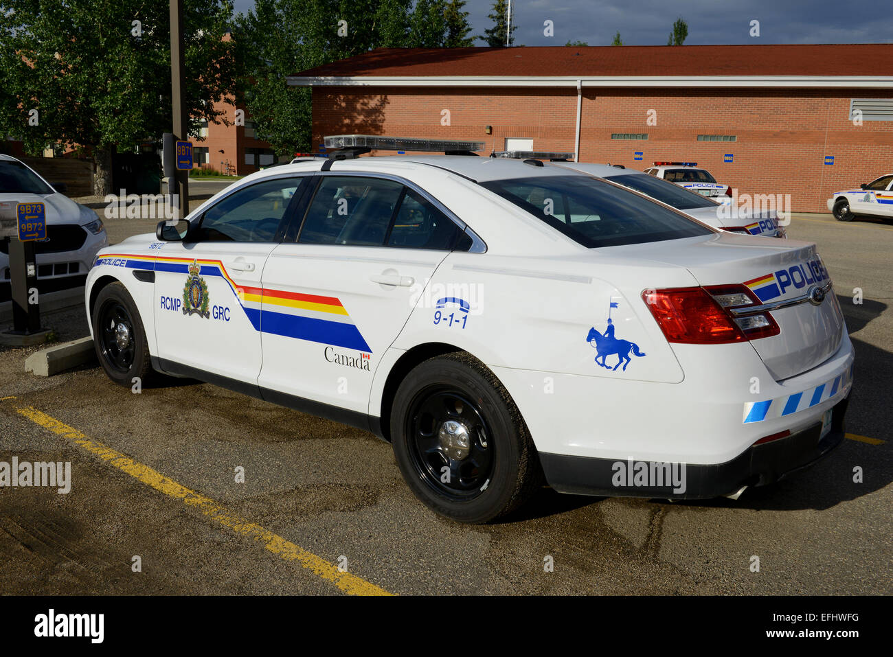 Canada, Police car, RCMP police car Stock Photo - Alamy