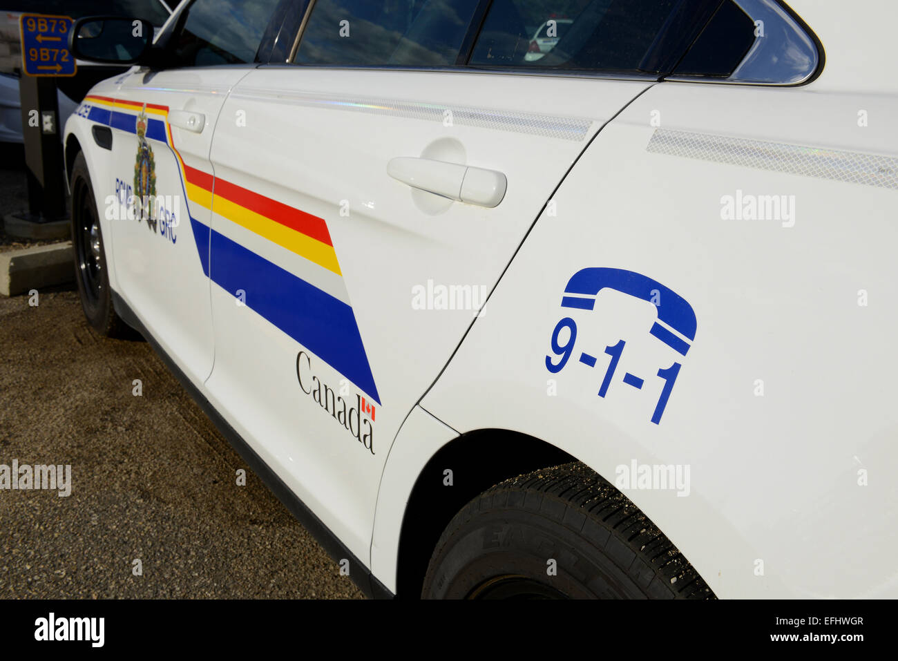 Canada, Police car, RCMP police car Stock Photo - Alamy