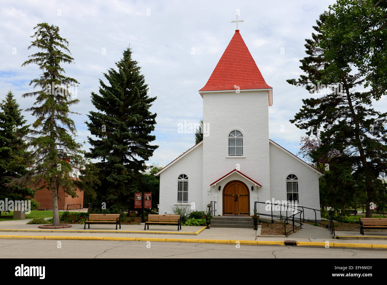 Chapel at the Royal Canadian Mounted Police Depot, RCMP training ...