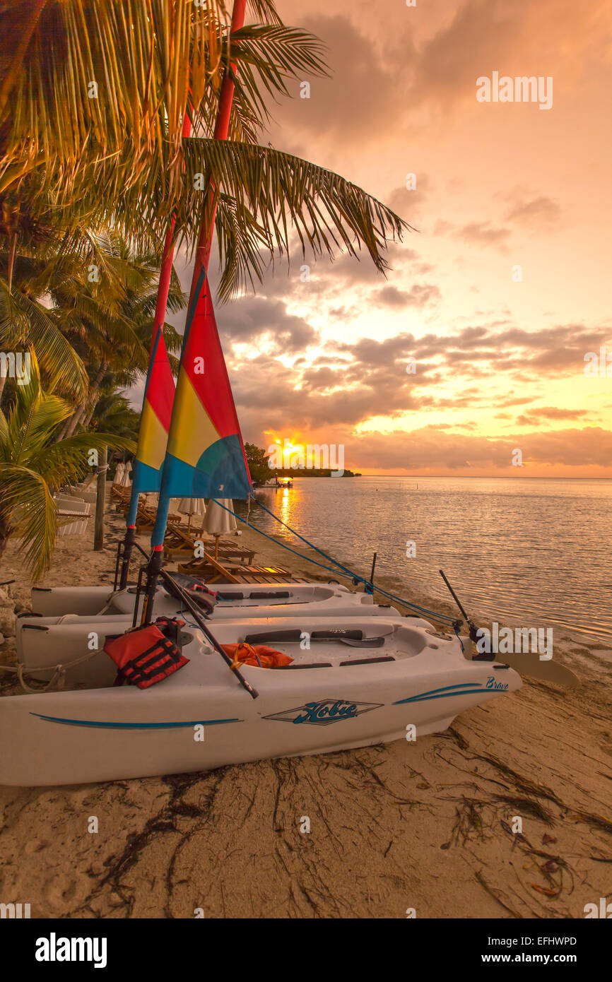 Impression at Little Palm Island Resort, Florida Keys, USA Stock Photo ...