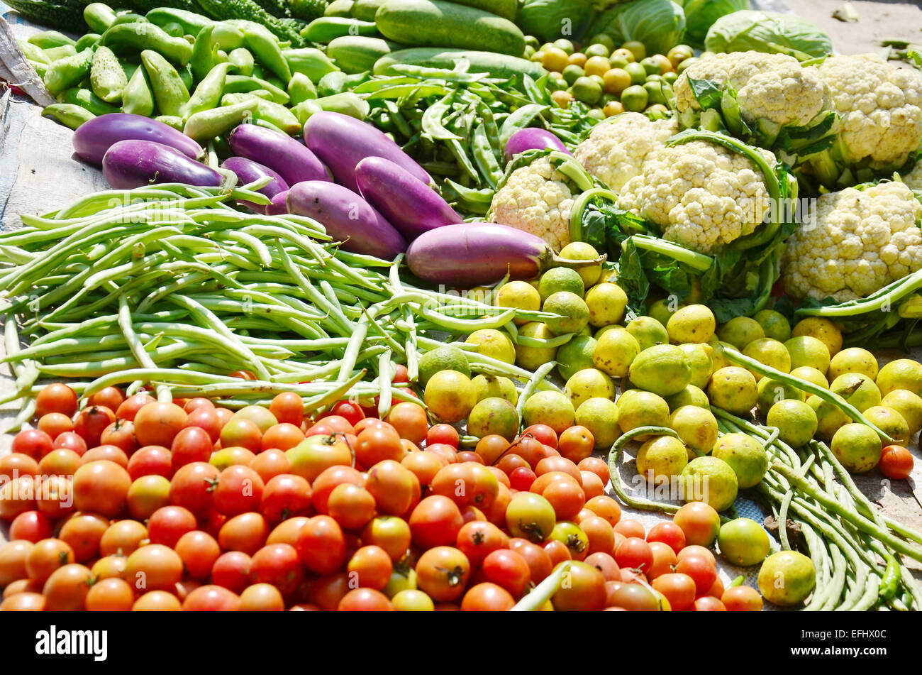 Greengrocery or Vegetables Fruit Shop at Thamel market in Kathmandu ...