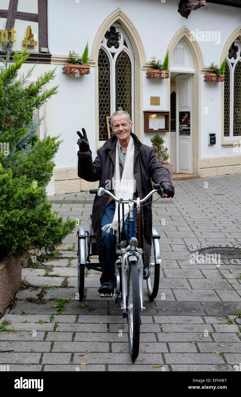 Handicapped tricycle hi-res stock photography and images - Alamy