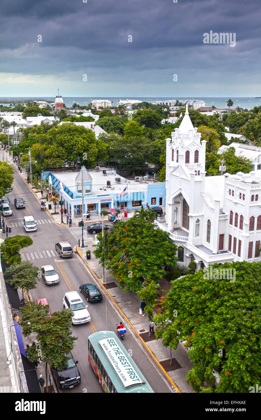 Key west florida aerial hi-res stock photography and images - Alamy