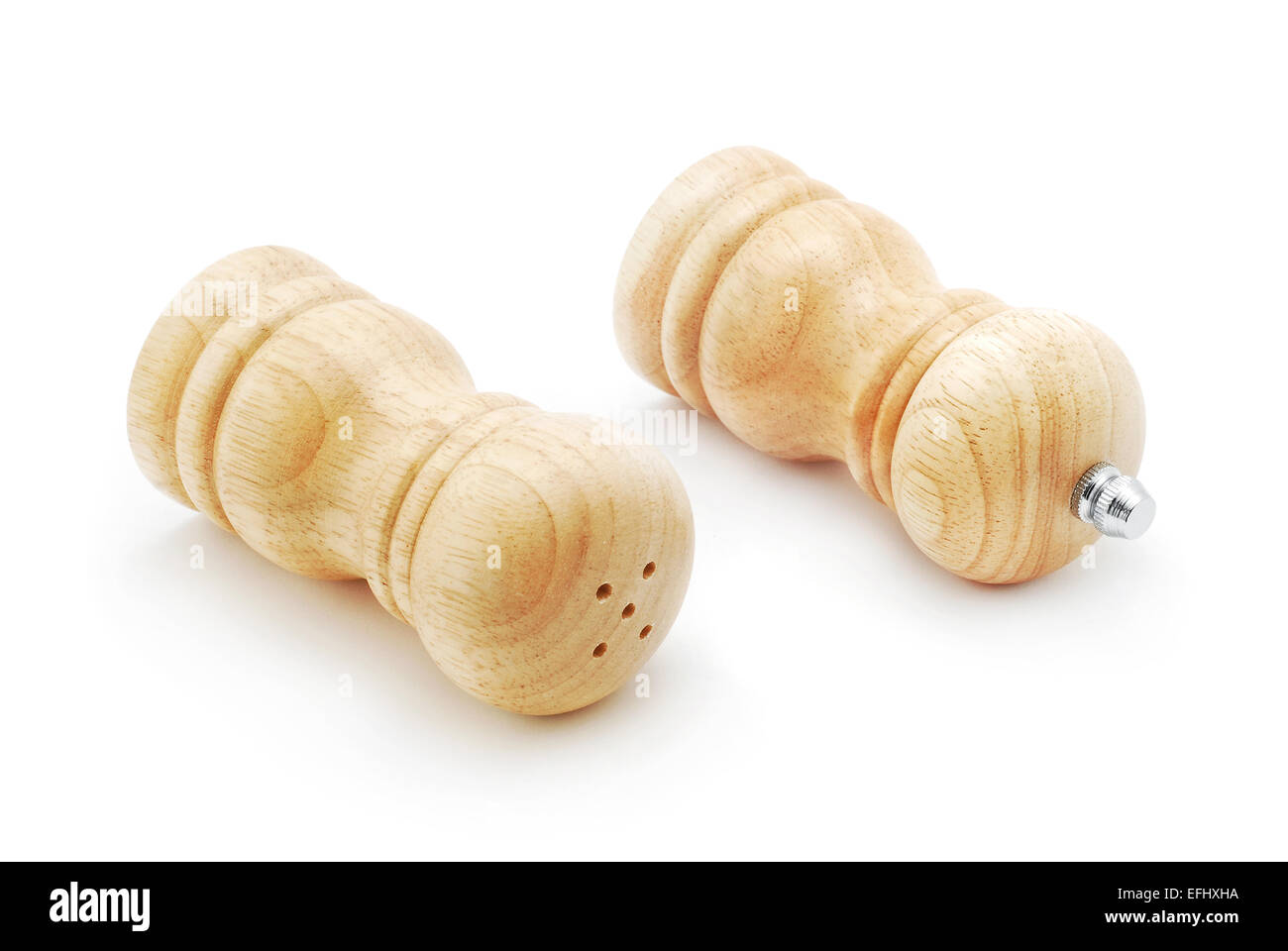 Salt shaker on wooden hi-res stock photography and images - Alamy