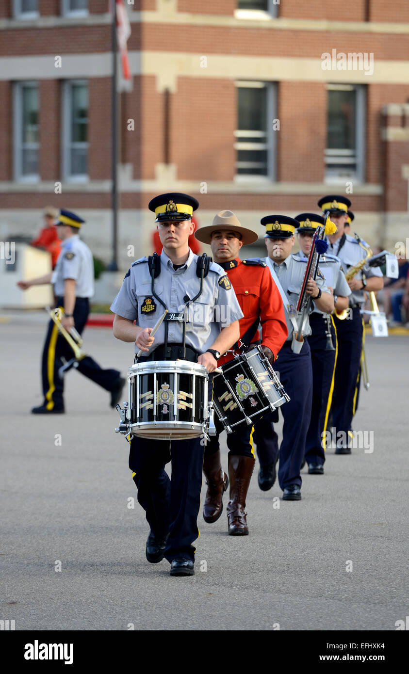 Marching band, Royal Canadian Mounted Police Depot, RCMP training ...