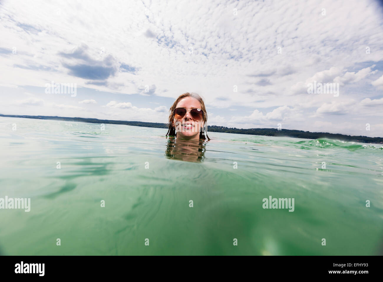 Bavaria lake woman hi-res stock photography and images - Alamy