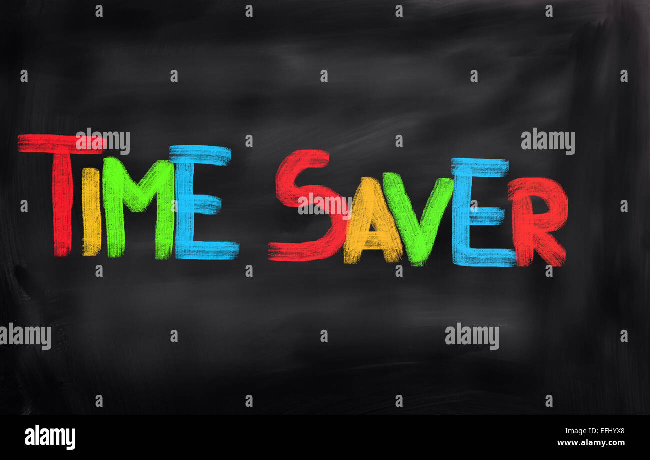 Time Saver Concept Stock Photo - Alamy