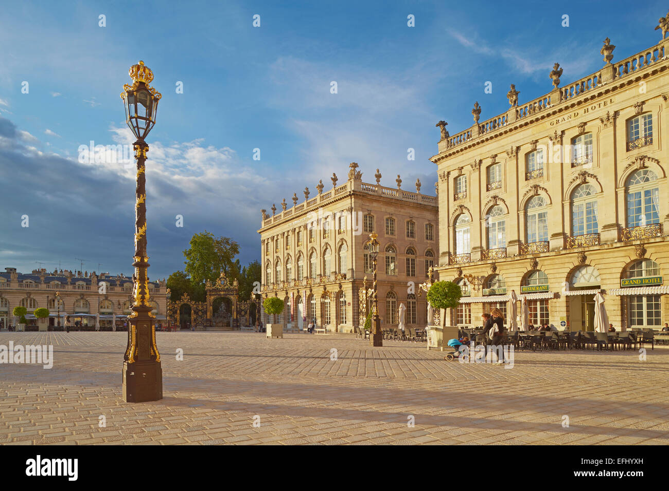La Place Stanislas in Nancy, Unesco World Cultural Heritage, Meurthe-et ...