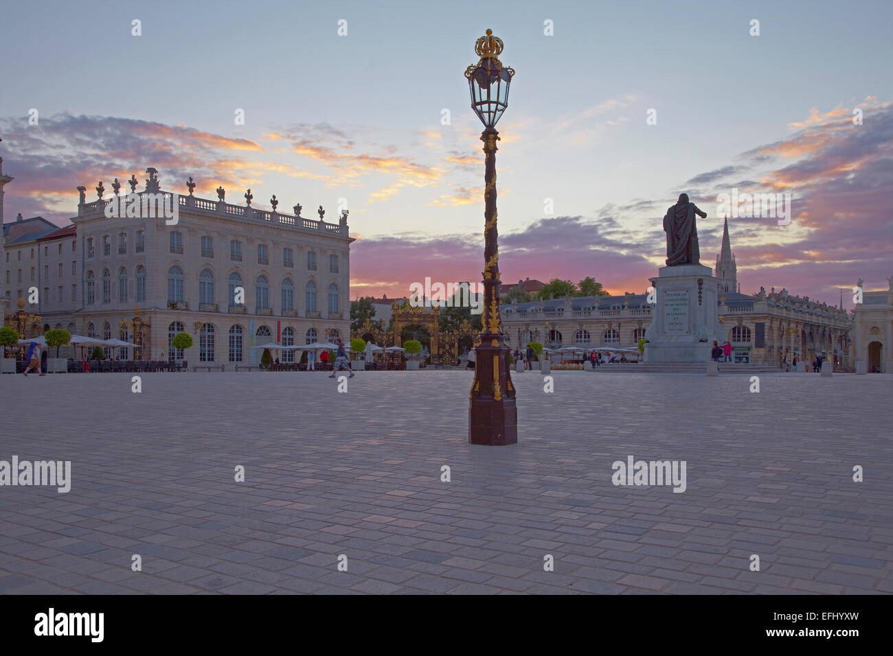 Statue Stanislas Place Stanislas In High Resolution Stock Photography ...
